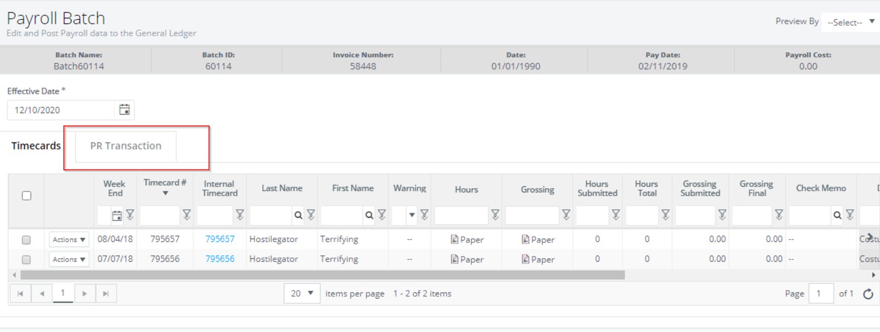 How to: Post Payroll