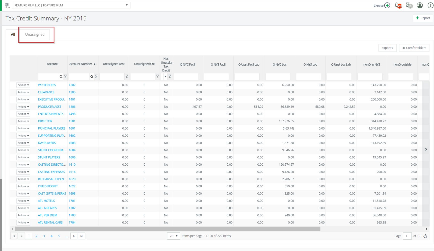 How to: Use the Tax Credit Module