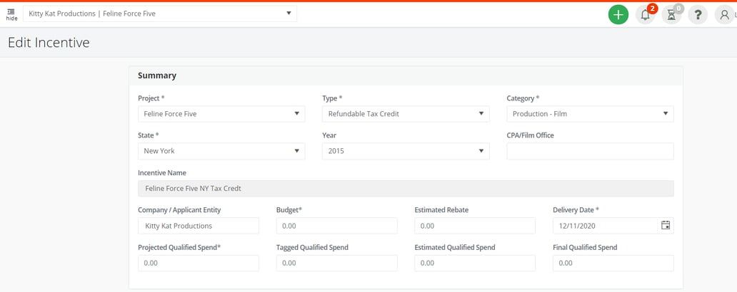 How to: Incentives Dashboard