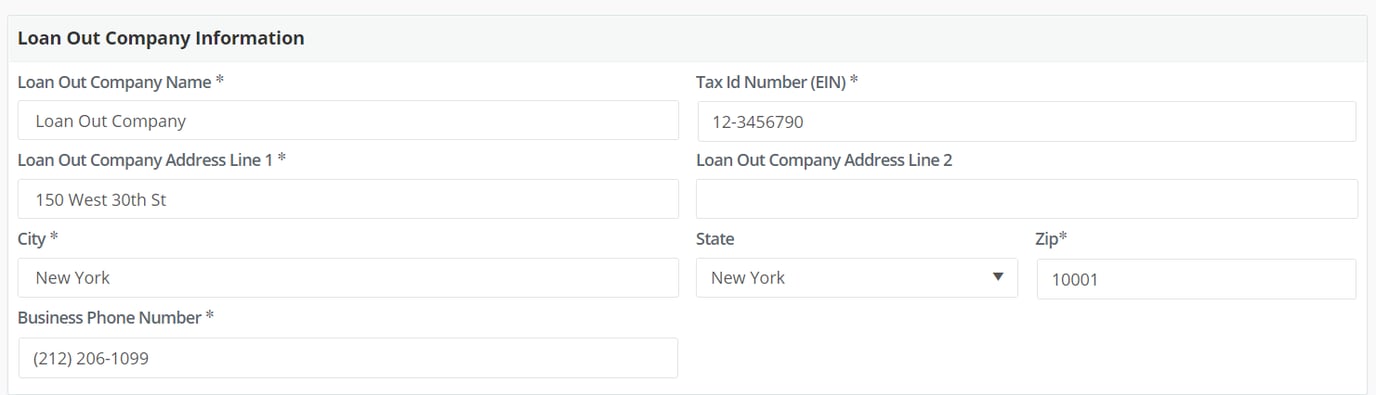 How to: Set Up a Loan Out Company