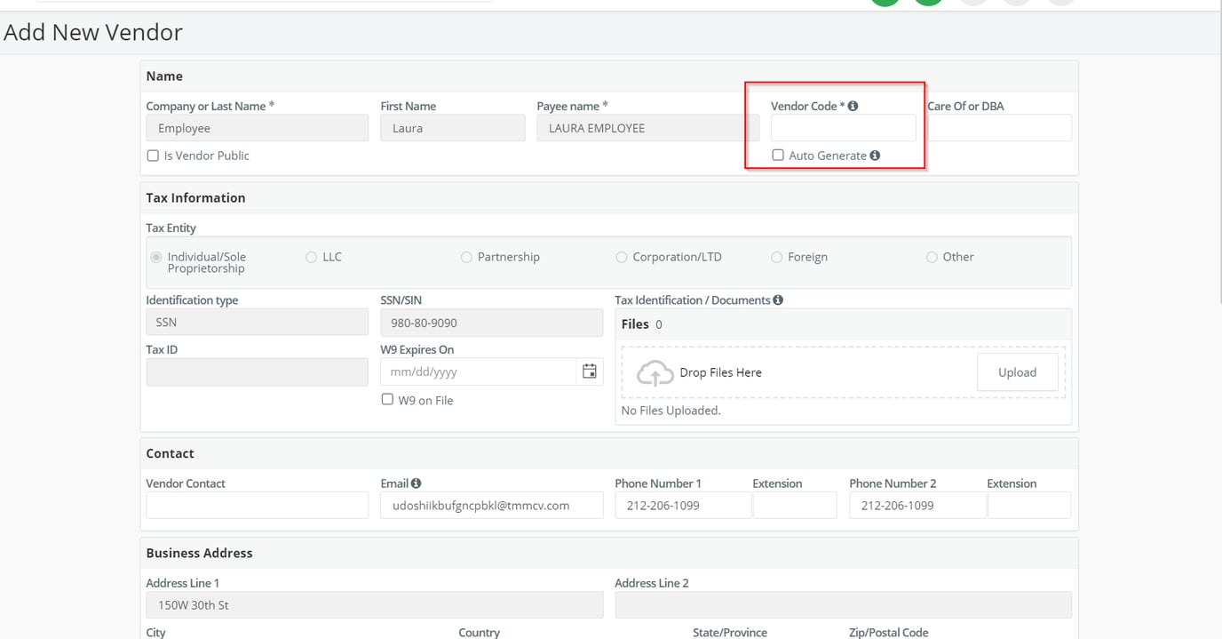 How to: Add/Pay an Employee as an ACH Vendor