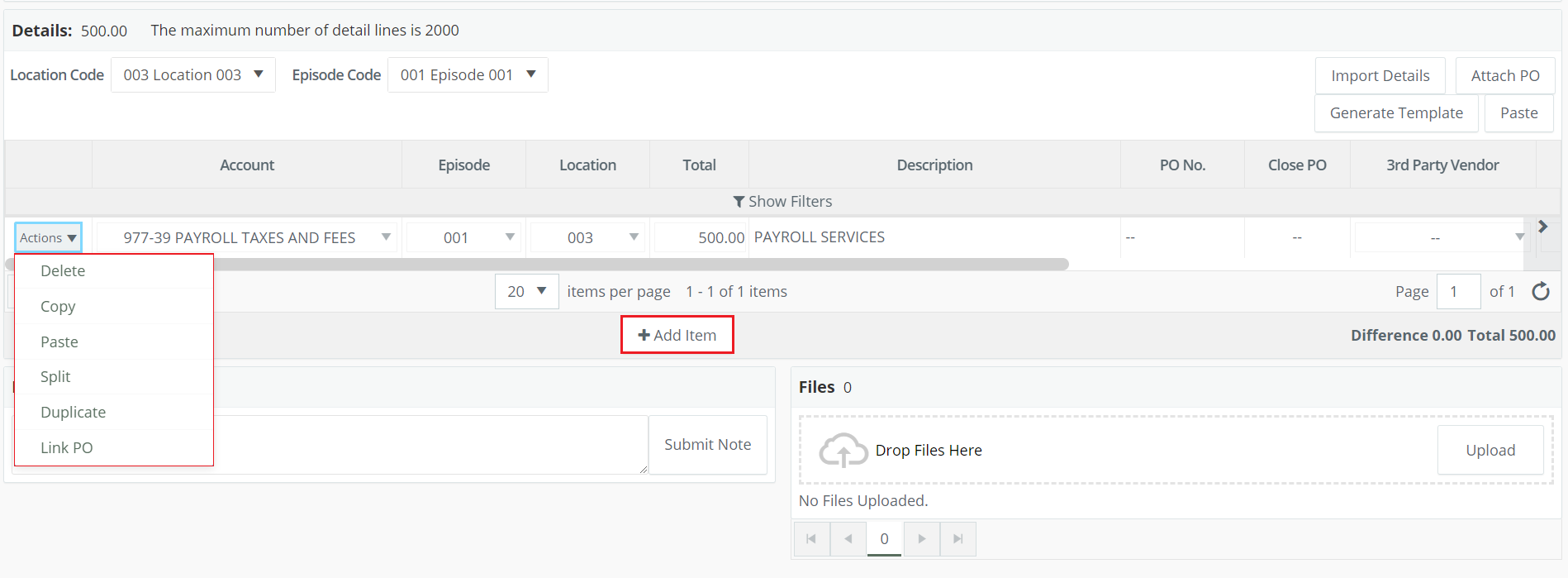 How to: Enter a Check Request