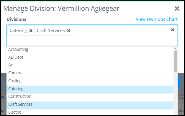 How to: Manage Division Access