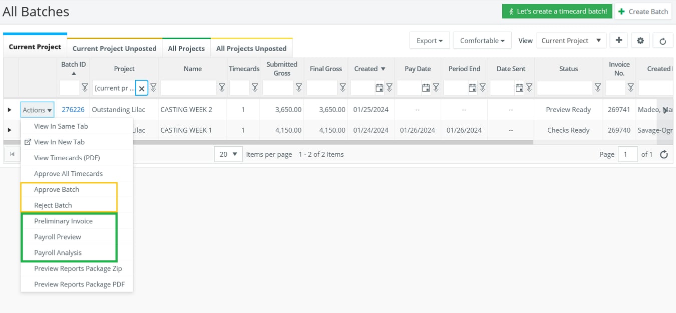 GreenSlate's Guide for Netflix Casting Projects