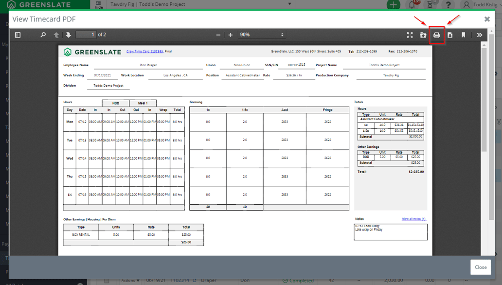 How to: Approve Hours