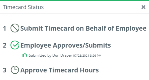 How to: Approve Hours