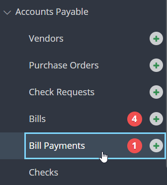 How to: Create a Bill Payment